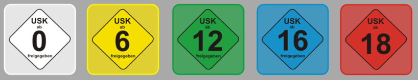 Neues Design für USK-Logos | MANIAC.de