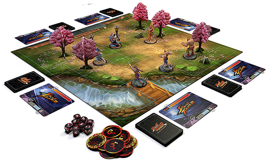 Street Fighter – schickes Brettspiel via Kickstarter in Entstehung ...