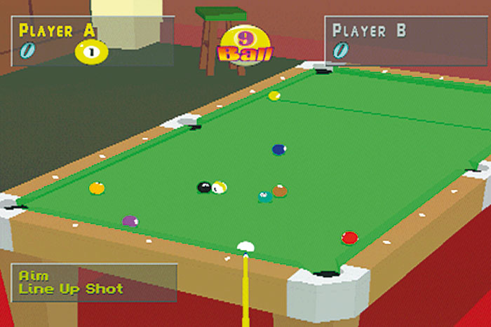 Virtual Pool – im Klassik-Test (PS) | MANIAC.de