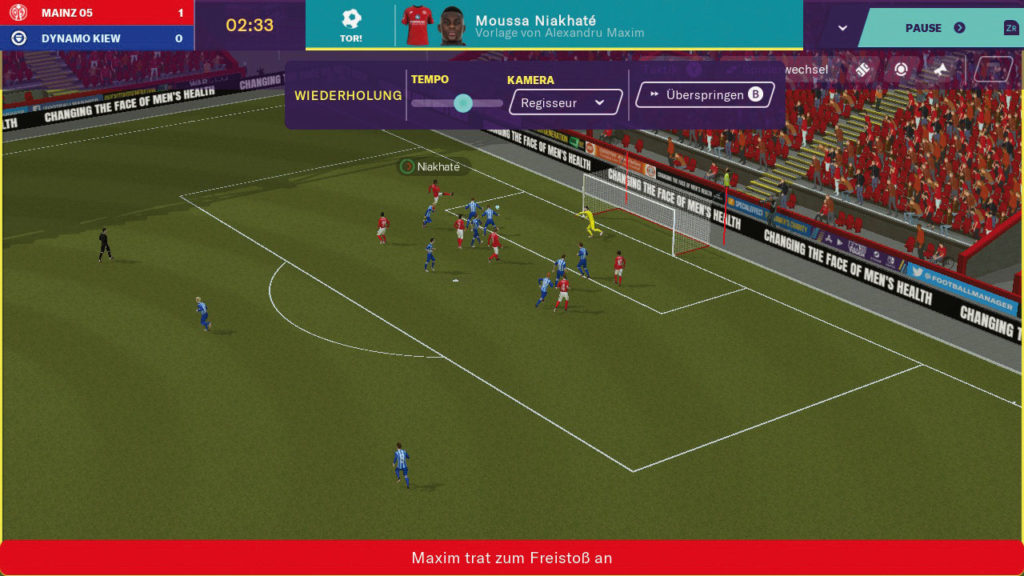 Football Manager 2020 Touch – im Test (Switch) | MANIAC.de