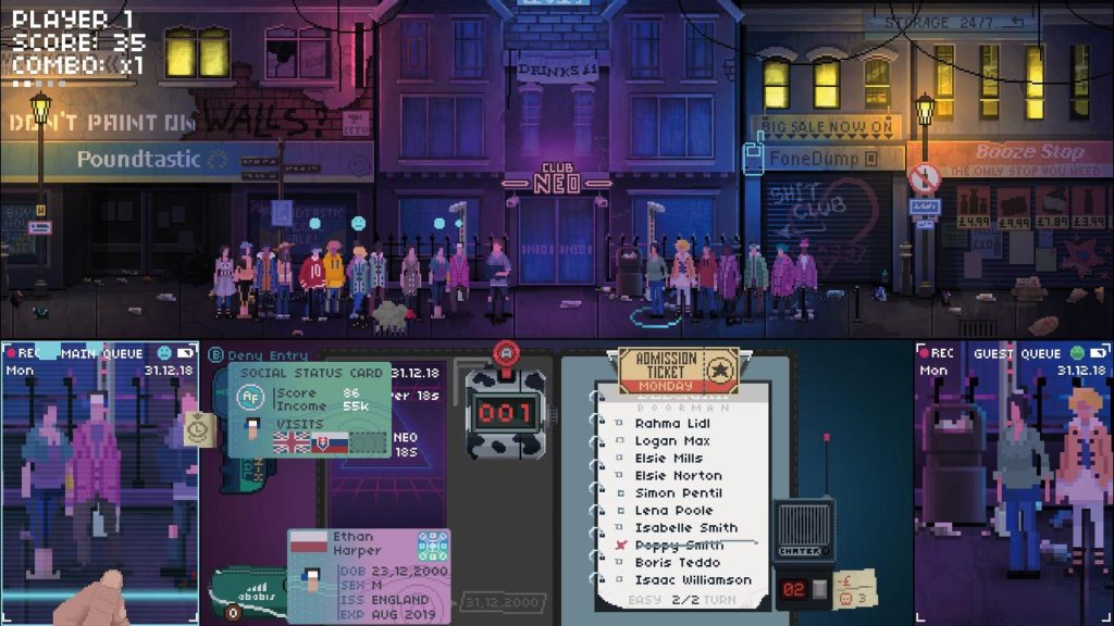 Not Tonight: Take Back Control Edition – im Test (Switch) | MANIAC.de