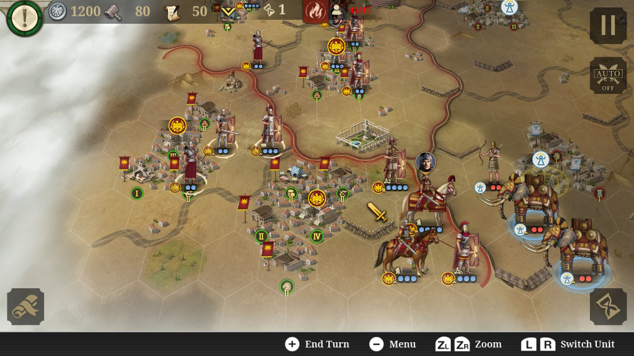 Great Conqueror: Rome – Strategiespiel für Switch vorgestellt | MANIAC.de