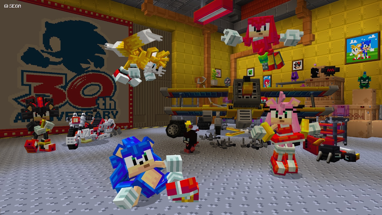Sonic the Hedgehog – jetzt als DLC auch in Minecraft dabei | MANIAC.de