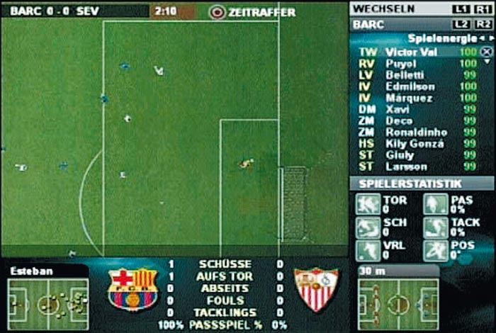 Fussball Manager 2005 – im Klassik-Test (PS2 / Xbox) | MANIAC.de