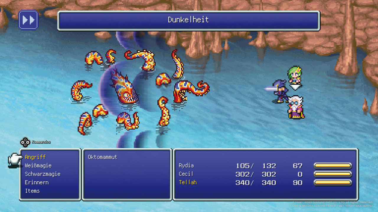 Final Fantasy IV (Pixel Remaster) – im Test (PS4 / Switch) | MANIAC.de