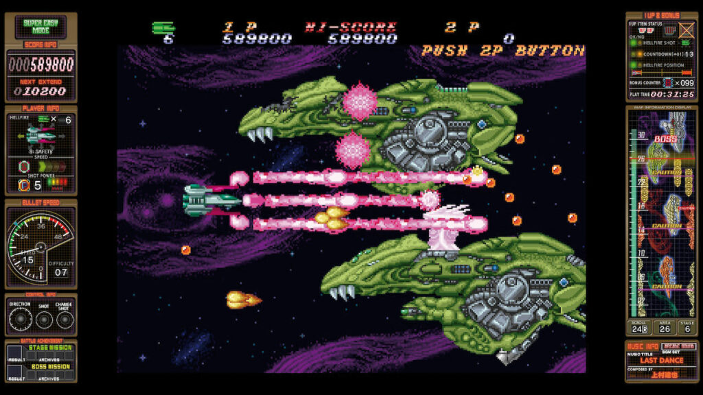Zero Fire – Toaplan Arcade Garage – im Import-Test (Switch) | MANIAC.de