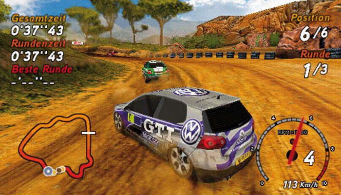 Sega Rally – im Klassik-Test (PSP) | MANIAC.de