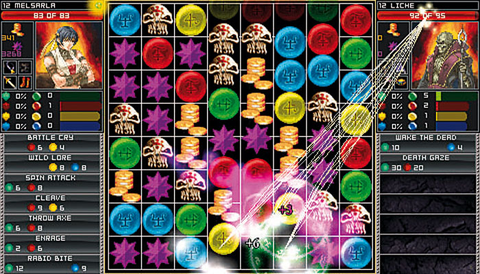 Puzzle Quest: Challenge of the Warlords – im Klassik-Test (PSP) | MANIAC.de